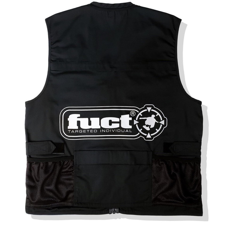 FUCT Ripstop Tactical Vest Size Large 3M Reflective Jacket FTP Supreme ...