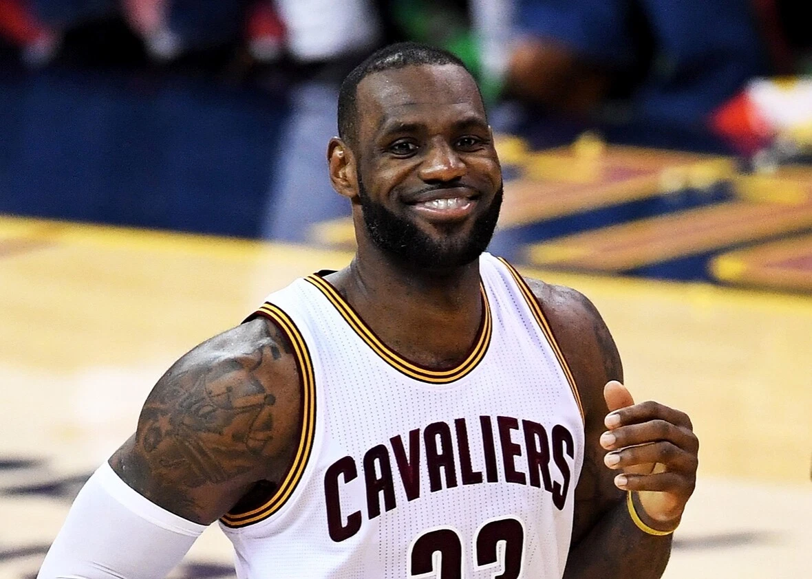 Lebron James Smile