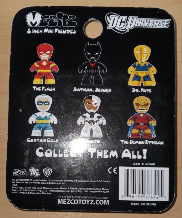 DC Universe Mez-Itz 2 Inch Figures "THE FLASH and CAPTAIN COLD" | eBay