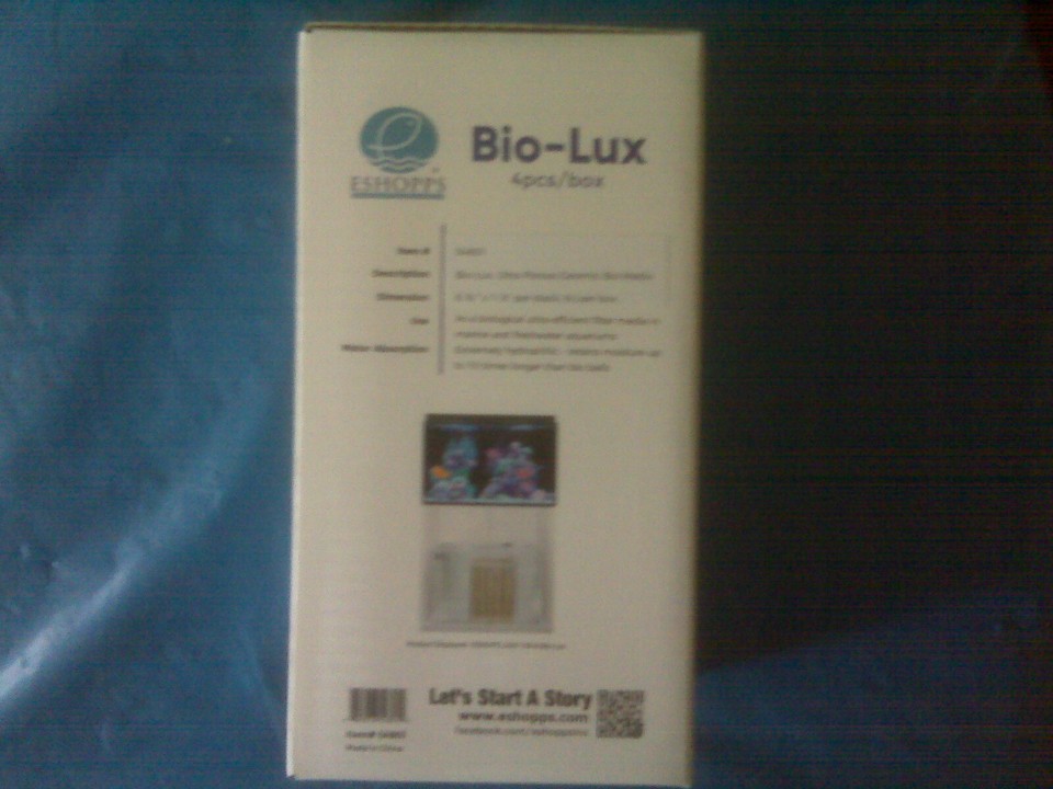 Eshopp BIO-LUX CERAMIC BIO MEDIA (4 PACK) Item# 54801 Brand New!! | eBay