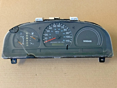 98 99 NISSAN FRONTIER INSTRUMENT CLUSTER SPEEDOMETER UNIT OEM UNKNOWN ...