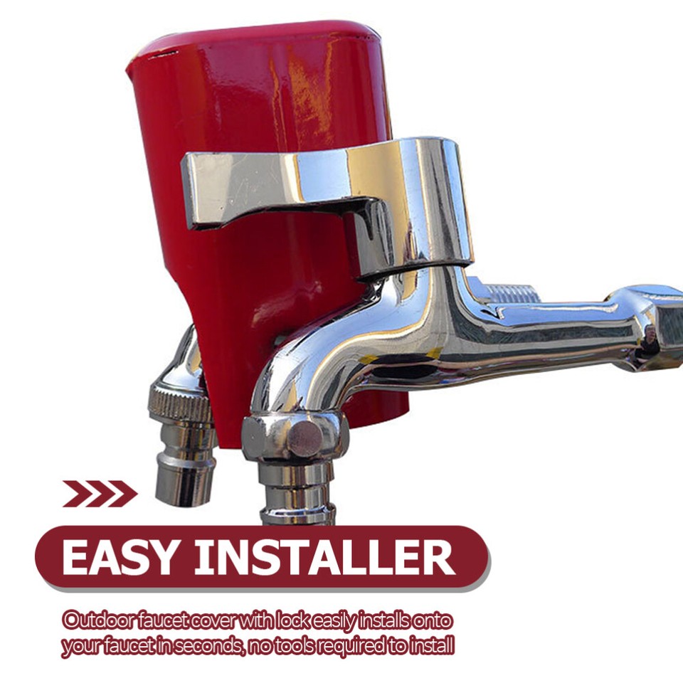 Faucet Lock Tap Locks for outside Taps Garden Spigot Water Outdoor | eBay