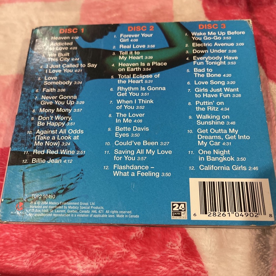 The Countdown Singers : Hits of the 80S Easy Listening 3 Discs CD | eBay