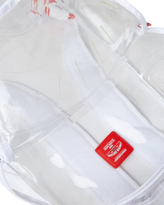 Sprayground Clear As Day - 100% All Clear DLX Backpack New Limited Book ...