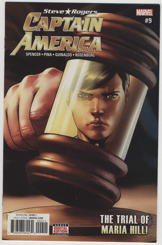 2016 Marvel Comics #9 Captain America: Steve Rogers Combined Shipping ...