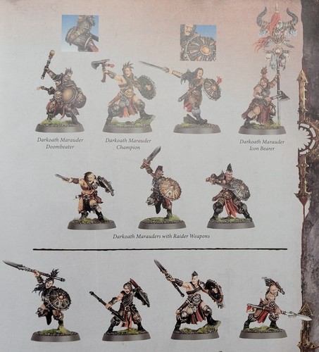 10 Darkoath Marauders Slaves to Darkness Army Box Set Warhammer Age of ...