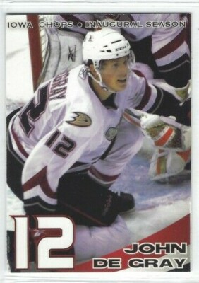 John DeGray 2008-09 Iowa Chops (AHL) | eBay