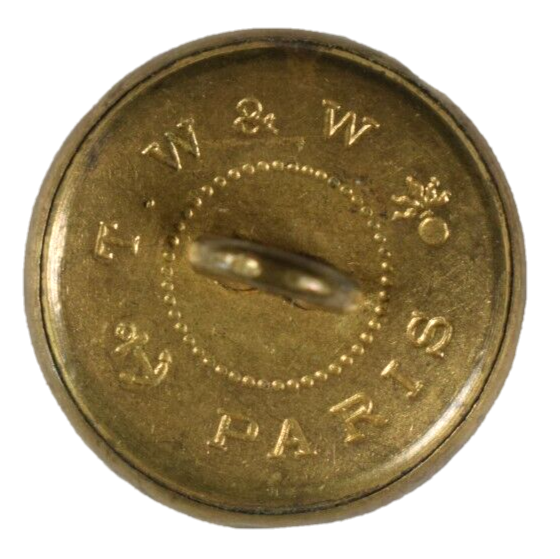 1850's-1864 French Telegraph Employee Vintage Original Uniform Button ...