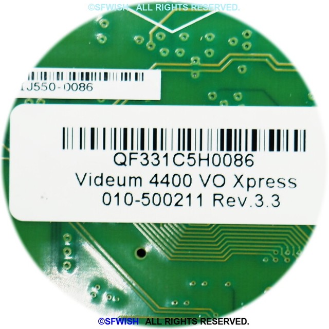 Winnov Videum 4400 PCIe AV Xpress Audio/video Capture Card 010-500211 ...