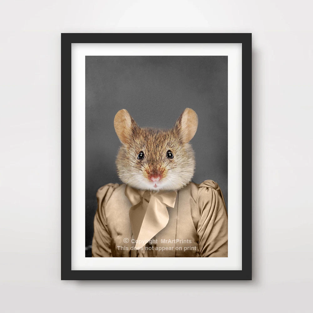 Cute Mouse Animal Painting