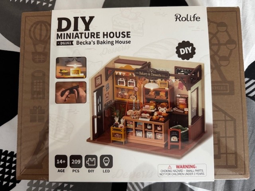 Rolife Build Your Own Miniature House Becka Baking House for Ages 14 ...