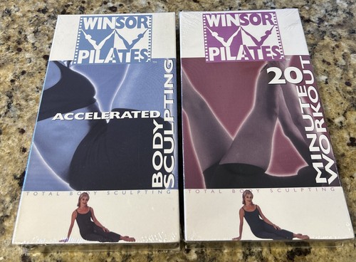 WINSOR PILATES VHS TAPES- ACCELERATED BODY SCULPTING & 20 MINUTE ...