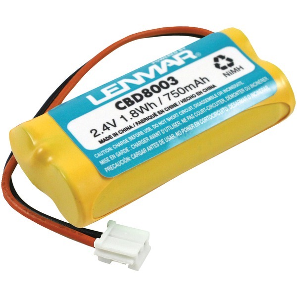 Lenmar CBD8003 2.4V 750mAh NiMH Replacement Battery for V-Tech 8003 ...