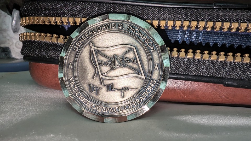 USSF United States Space Force Vice Chief Michael Thompson Challenge ...