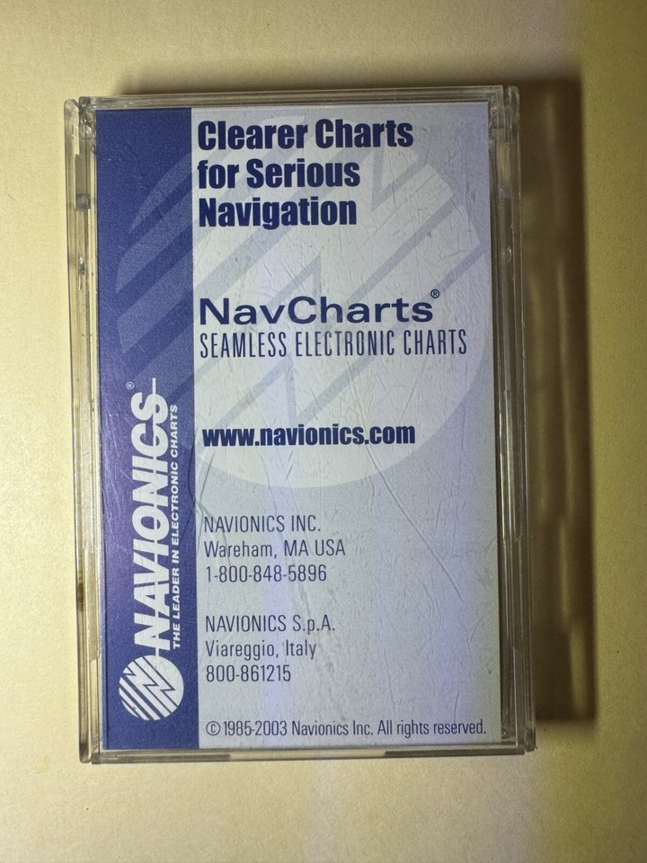 Navionics Classic Navchart Puerto Rico and Virgin Islands CX020S08 | eBay