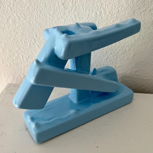 One Abstract Sculpture Constructivism Cubism Modern Art Influenced OOAK ...