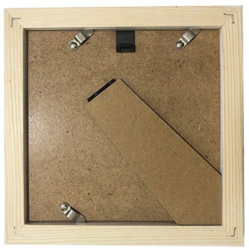 6X6 Picture Frames with 4x4 Opening Mat Square Photo Frame for Tabletop ...