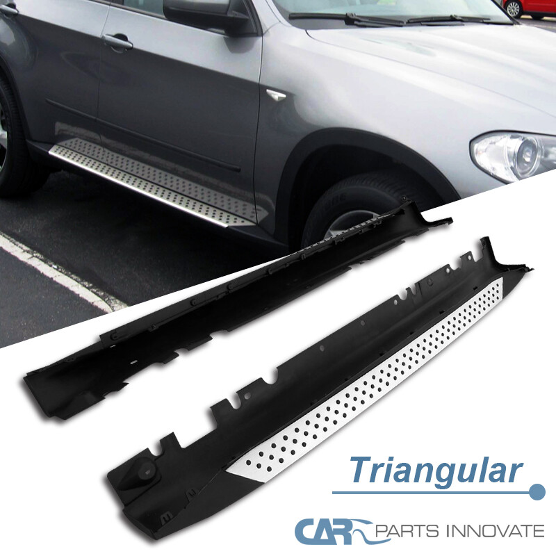 Fits 07-13 BMW E70 X5 Aluminum Side Step Nerf Bars Running Boards L+R ...