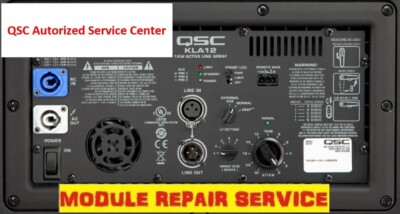 QSC Amp Module REPAIR SERVICE KLA12 KLA181 | eBay