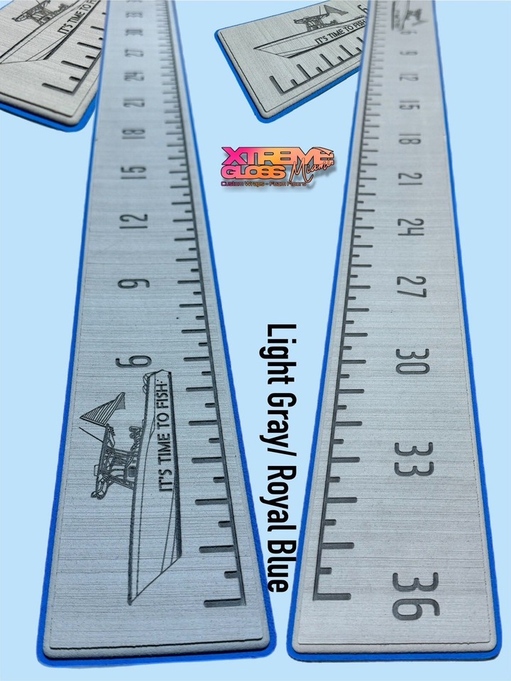 Adhesive Fish Ruler 24" 36" Boats, Kayaks, Coolers Marine EVA Foam Made ...