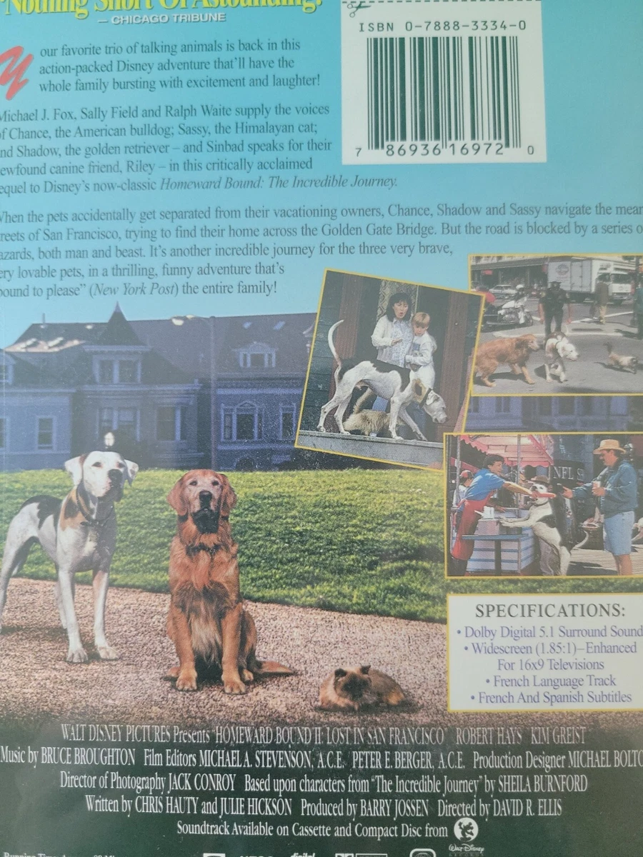 Homeward Bound Characters