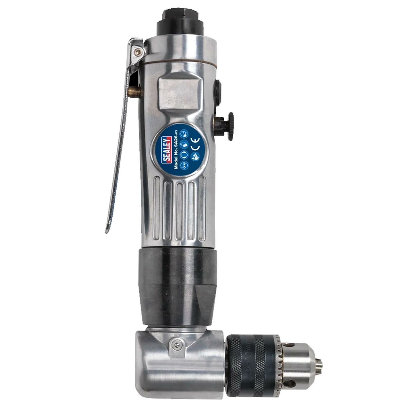 Sealey Air Angle Drill 10mm Reversible 90° Right Angle 90psi SA26 | eBay UK