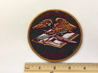 TX Abilene Texas Police Patch | eBay