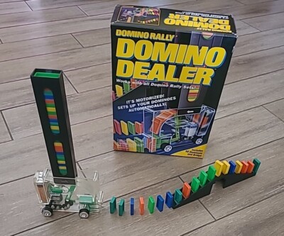 Domino Rally Domino Dealer By Pressman Complete | eBay