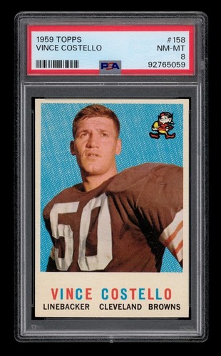 1959 Topps Set-Break #158 Vince Costello PSA 8 NM-MT | eBay