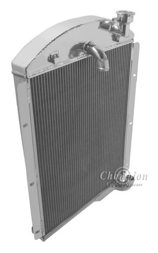 Champion Cooling 3 Row Radiator For 1941 42 43 44 45 46 Chevy Pickup ...