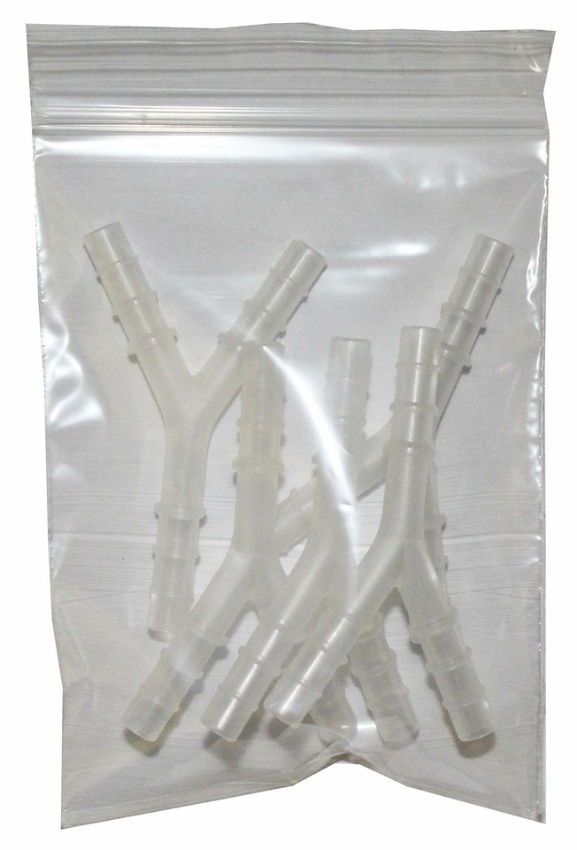 Y Tubing Connector for Oxygen & Aerosol Therapy male to male 5 PACK | eBay