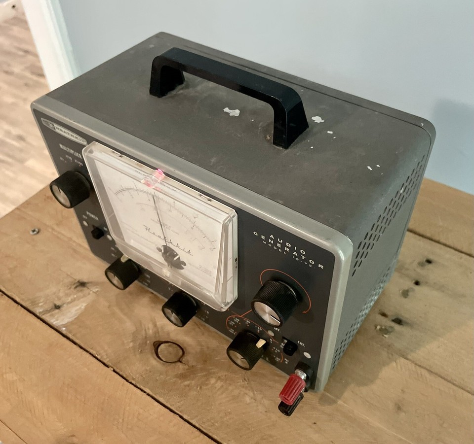Heathkit IG-72 Vacuum Tube Audio Signal Generator - Serviced, Tested ...