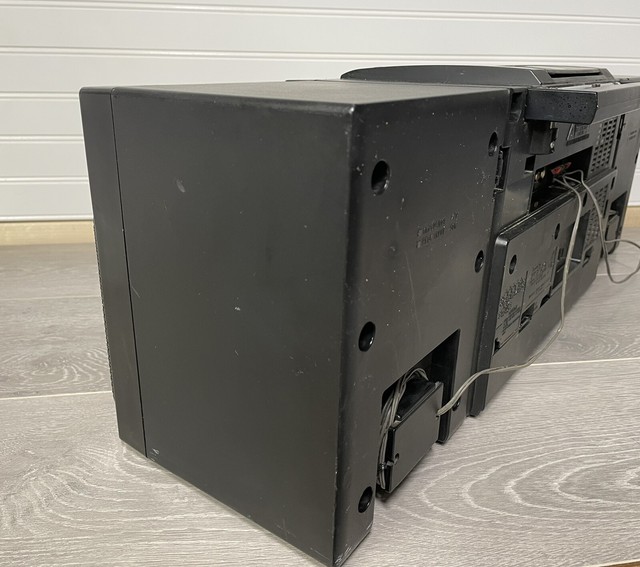 Panasonic Portable Stereo Boombox Rx-ds620 1991 W/ Detachable Speakers ...