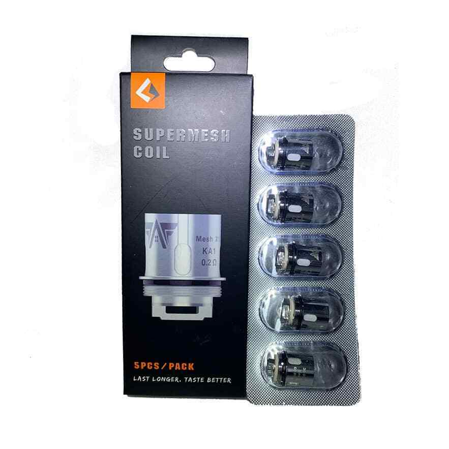 Genuine Geek Vape Super Mesh Coil X1 Mesh 0.2ohm , X2 Mesh 0.4ohm Coils ...