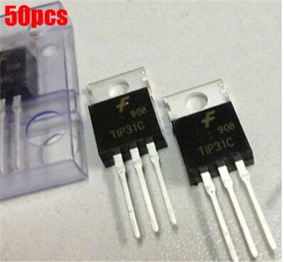 50Pcs TIP31C TIP31 Transistor Npn 100V 3A in | eBay