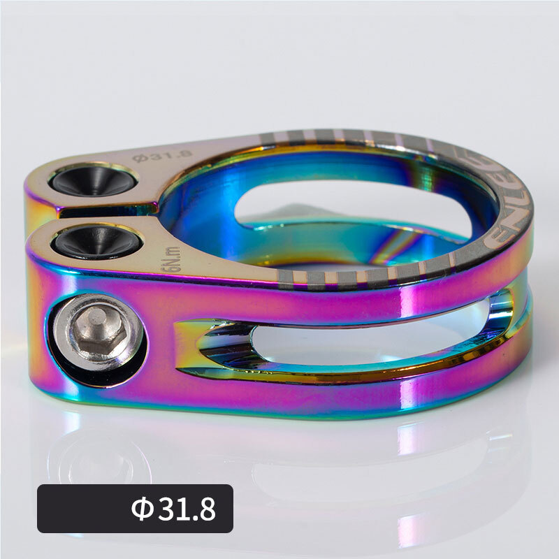 ENLEE Bike Seatpost Clamp Quick Release Seat Collar Aluminium Alloy 31. ...