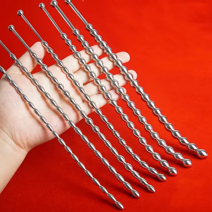 Male Stainless Steel Long Sounds Sounds Beads Sounding Rod Insert Plug ...