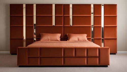 Knightsbridge Luxury Velvet Bed Frame 70 Inch Tall Headboard Gold ...