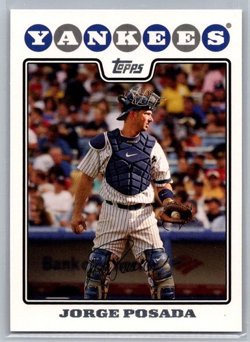 2008 Topps #297 Jorge Posada | eBay
