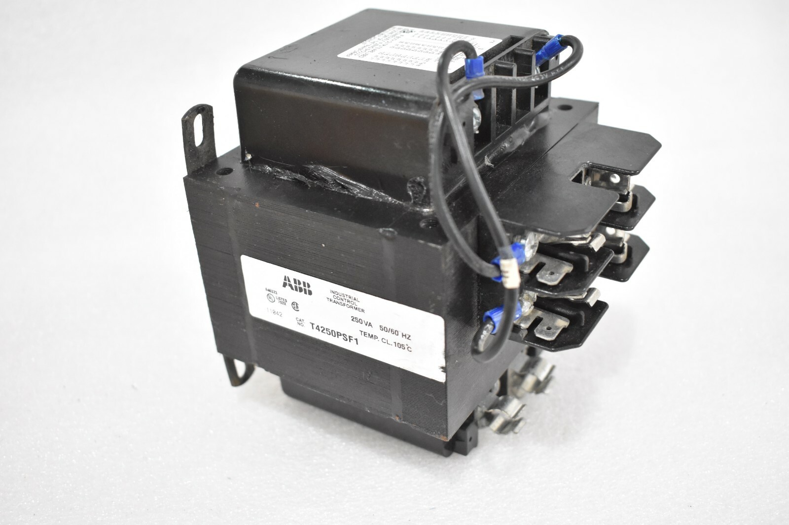 ABB T4250PSF1 CONTROL TRANSFORMER 250VA 20/230/460V PRI 24/115V SEC 50 ...