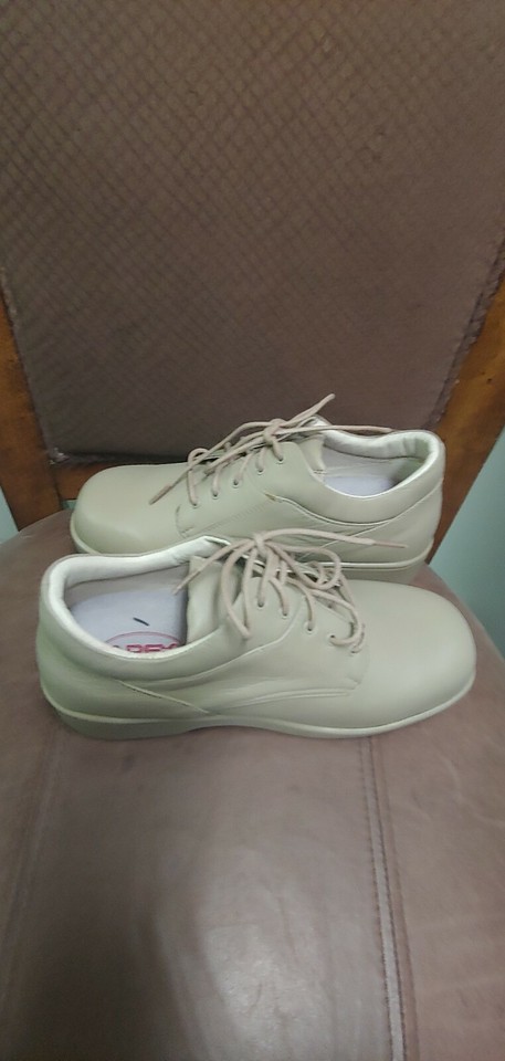 APEX AMBULATOR TAUPE DIABETIC LACE UP OXFORDS SIZE 6 1/2 WIDE NEW | eBay