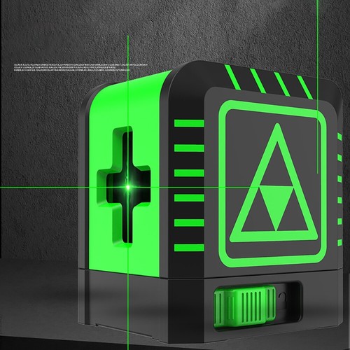 2 Lines Laser Level Self Levelling Green Beam Horizontal Vertical Cross ...