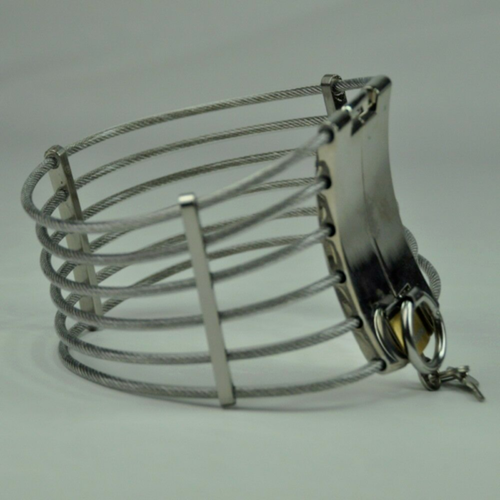 Stainless Steel New Neck Collar Coated Wire Posture Shackle binding ...