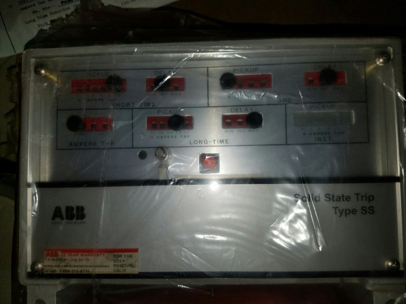 ABB Solid State Trip Unit Type SS Power Shield 609905-T104 | eBay