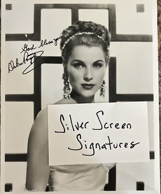 Debra Paget 8x10 SIGNED PHOTO Autograph JSA COA Stunning | eBay
