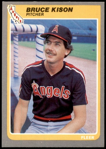 Bruce Kison #306 1985 Fleer | eBay