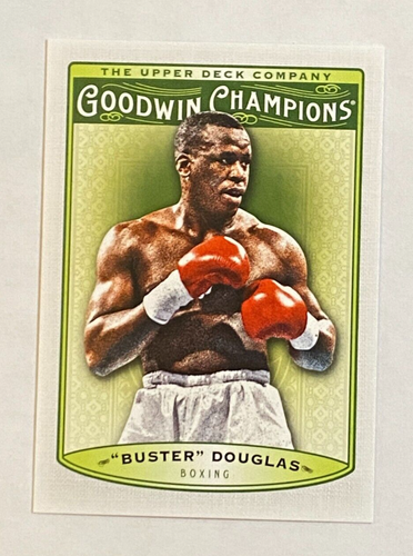 2019 Upper Deck Goodwin Champions #48 Buster Douglas | eBay