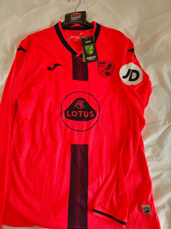 NEW Norwich City FC Third Football Shirt 2021-2022 (XL) Joma Jersey ...