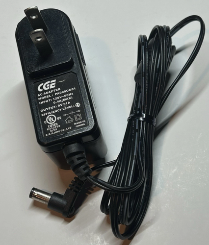 CGE AC Adapter Model PA009UG01 9V 1A power cord(K15) | eBay
