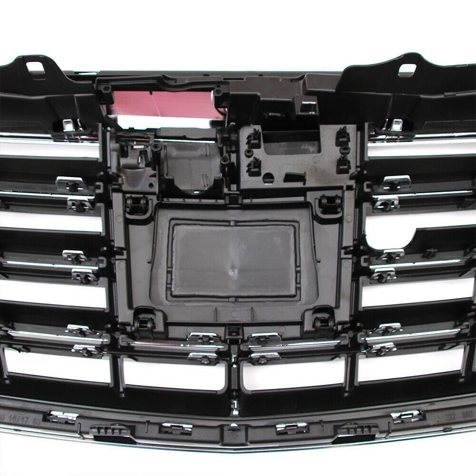 Chrome Front Bumper Grill For Mercedes Benz S-Class W222 2014-2020 ...